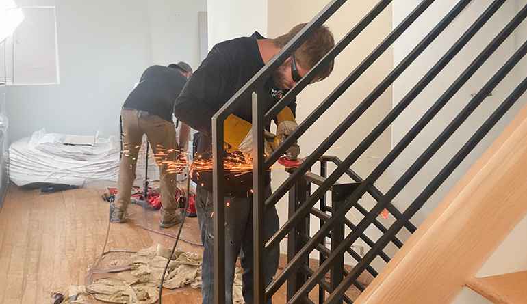 Metal Stairs & Steel Staircase Restoration in Atlanta
